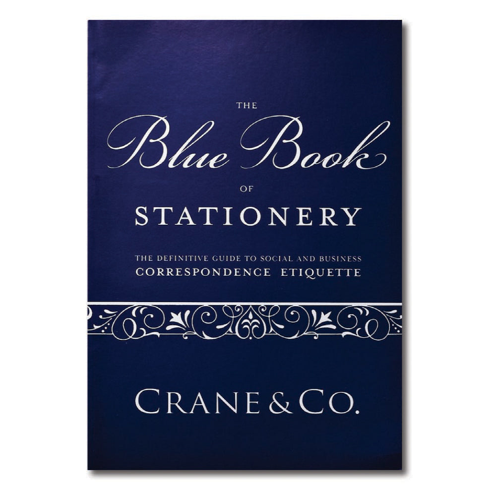 Crane & Co. - The Blue Book of Stationery – Charleston Street
